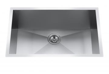 Luxart Collection - 29" X 19" Zero Single Bowl Under-Mount