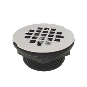 Mainline Collection - 2" ABS No Caulk Shower Drain - Stainless Steel